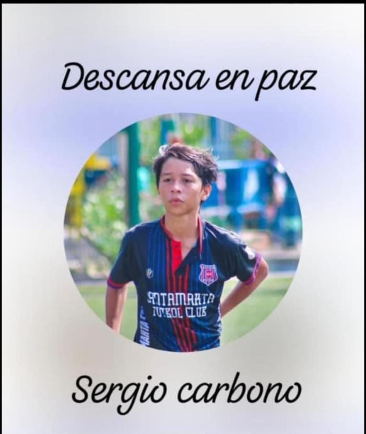 Sergio Jr. Carbonó el Niño que nos elevó a la máxima expresión ¡Somos ...