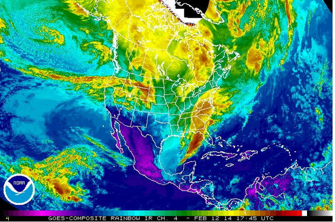 Primer Frente Frío del 2026 no amagó, aún sigue cayendo agua lluvia 18 ...